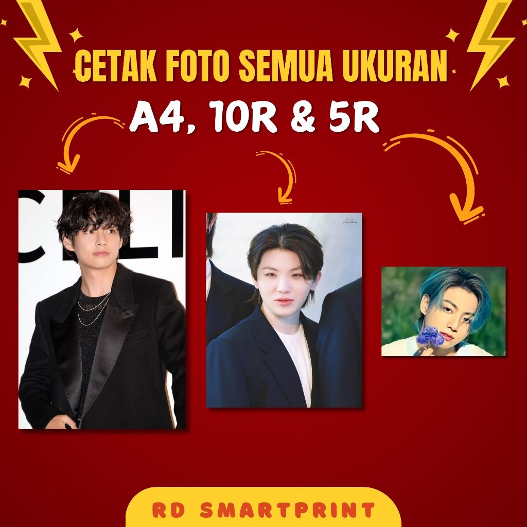 Jual CETAK FOTO 5R 10R A4 | Shopee Indonesia