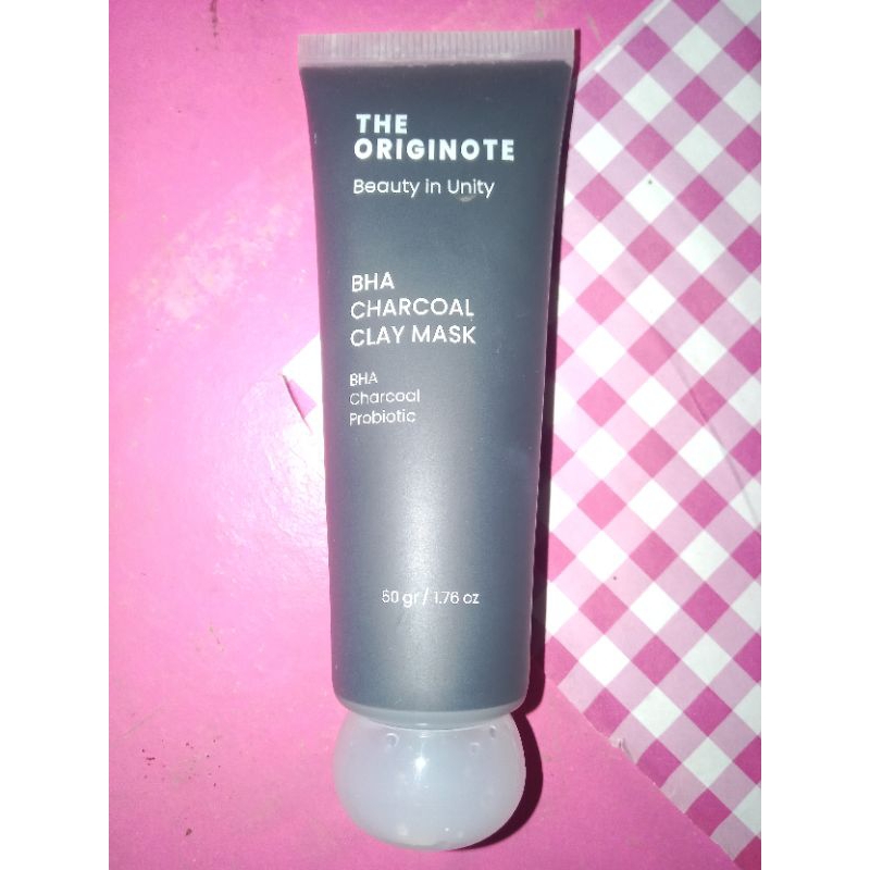 Jual [ PRELOVED ] clay mask charcoal THE ORIGINOTE | Shopee Indonesia
