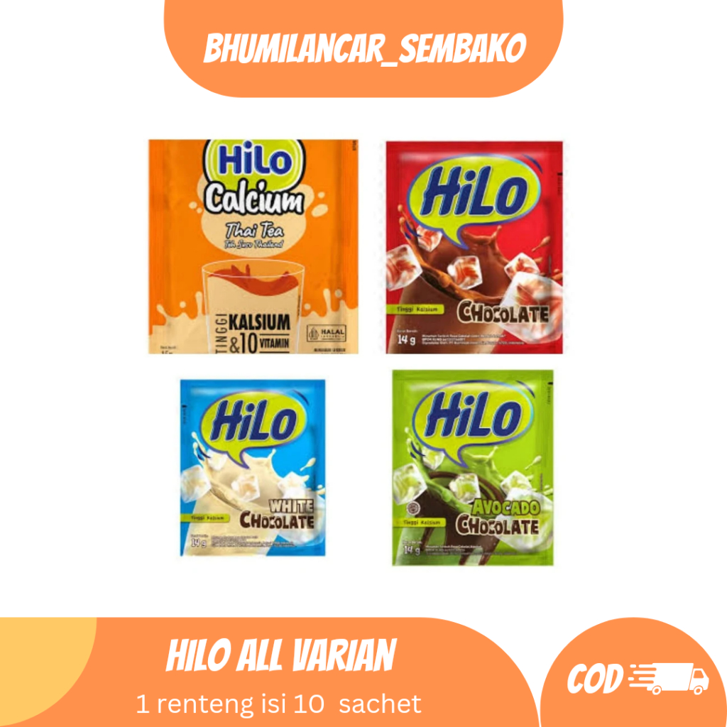 Jual Hilo 1 Renteng (10 sachet) | Shopee Indonesia