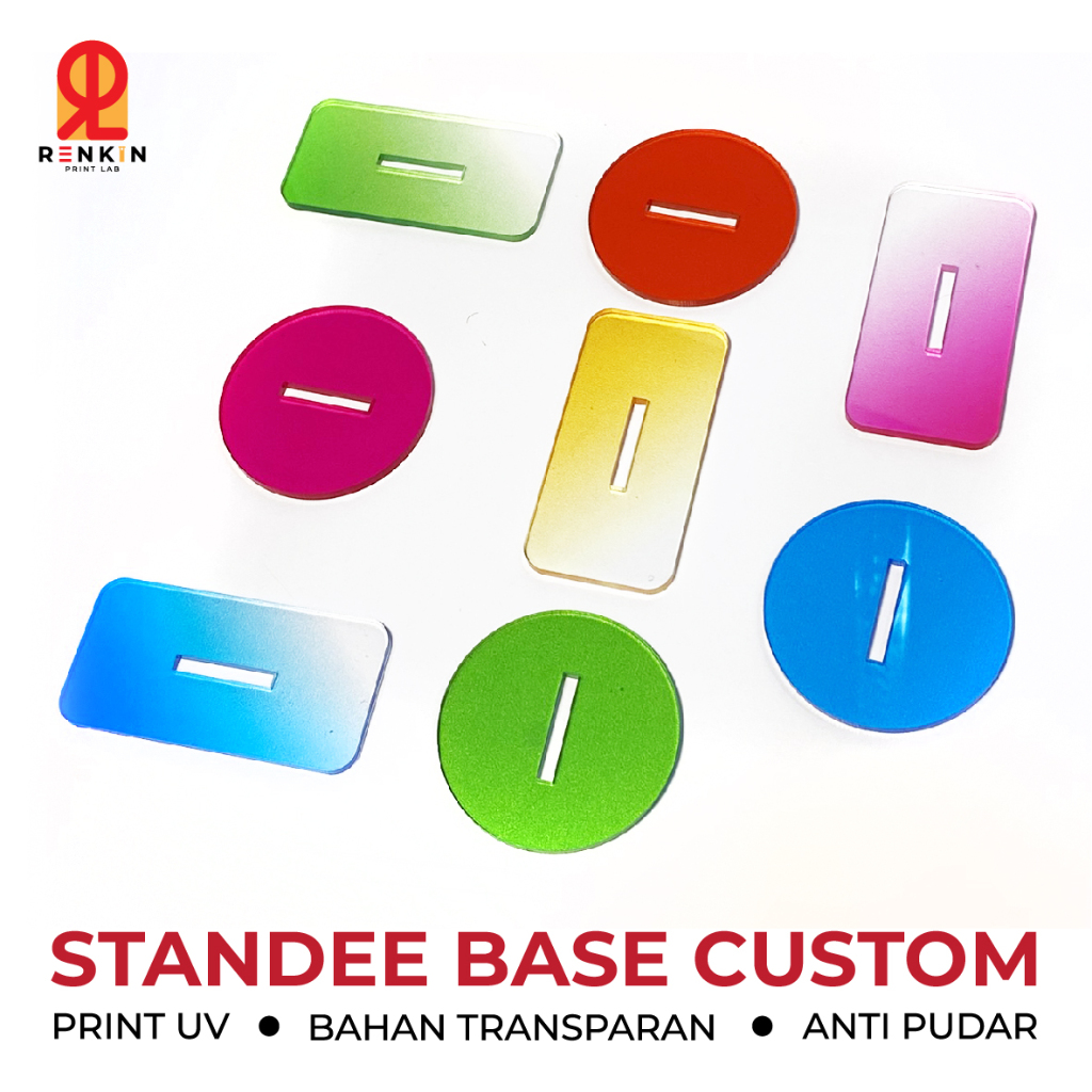 Jual [Additional] Base Standee Custom | Custom Standee Base | Shopee ...