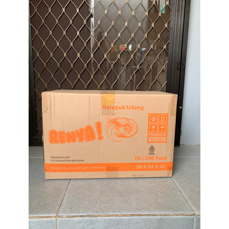 Jual RENYA! Kerupuk Udang Matang 10g (Karton) | Shopee Indonesia