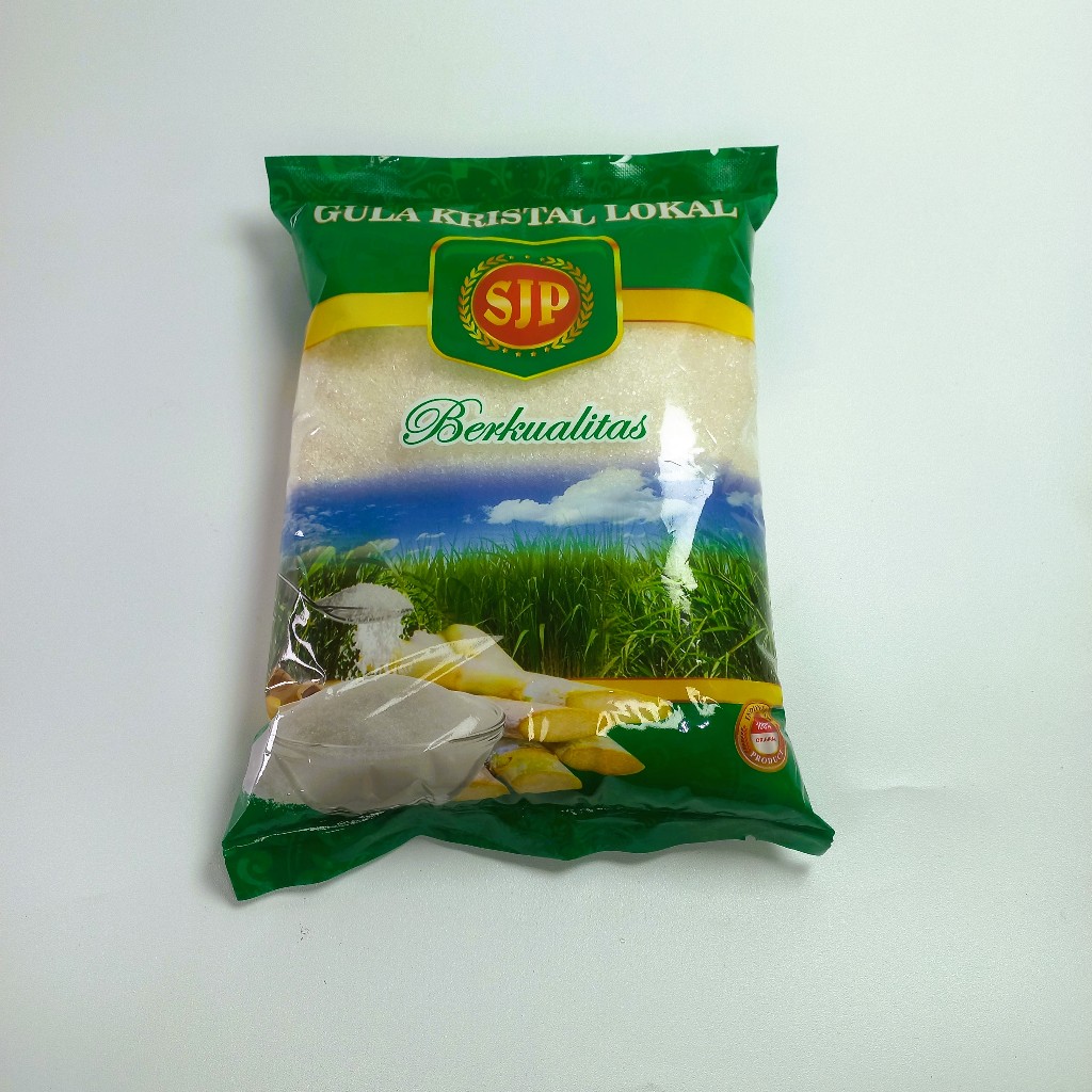 Jual Gula Kristal Putih / Gula Pasir Kemasan SJP 1kg | Shopee Indonesia