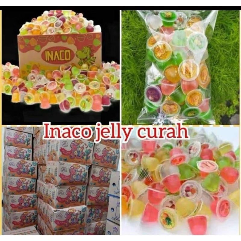 Jual Jelly Inaco 1 Kg Rasa Mix (Exp 2027) | Jeli Aneka Rasa dengan Nata ...