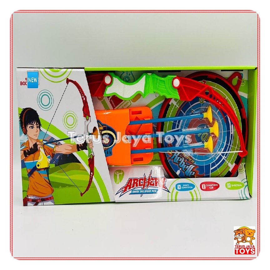 Jual TERBARU Mainan anak Panah Archery Bow And Arrow Panjang 64cm ...