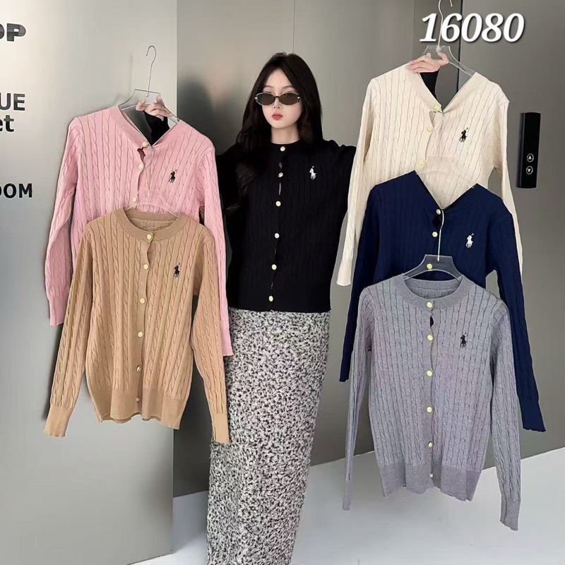 Jual TATAOS BANGKOK POLO TOP CARDY KNIT RAJUT TEKSTUR STRECH IMPORT ...