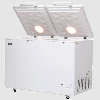 Jual Chest Freezer Box AQUA AQF-385DC 365 Liter 200 Watt | Shopee Indonesia