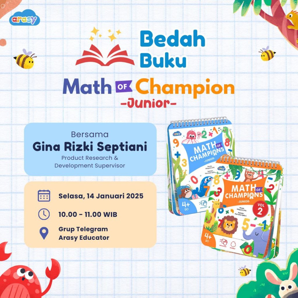 Jual Buku Math Of Champion Junior: Mudah Belajar Matematika Dan Logika ...