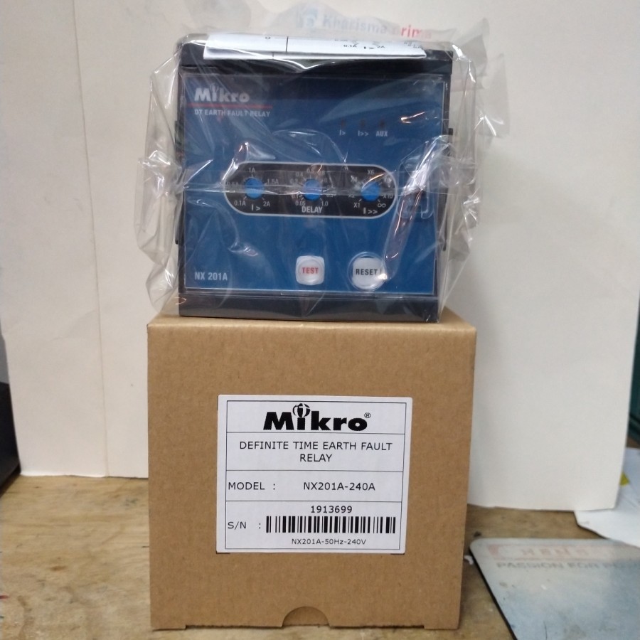 Jual MIKRO, Earth Fault Relay NX201A-240A MIKRO, Earth Fault Relay ...
