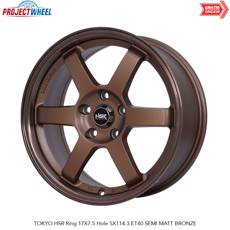 Jual velg hsr jdm tokyo ring 17 buat civic camry accord innova xpander terios rush | Shopee ...