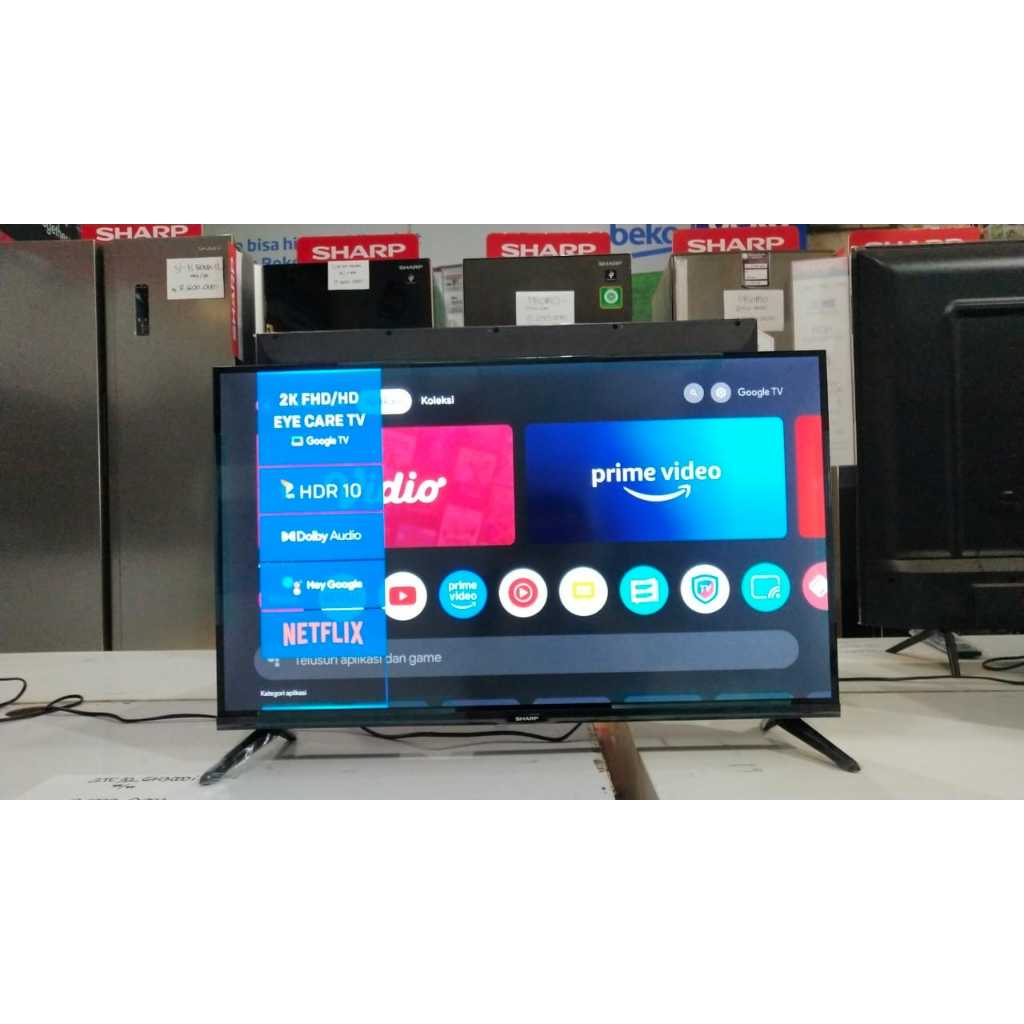 Jual Sharp LED TV 2K 43 Inch Gooogle TV 2T-C43GH3000i Digital Full HD HDR / 43GH3000i | Shopee ...