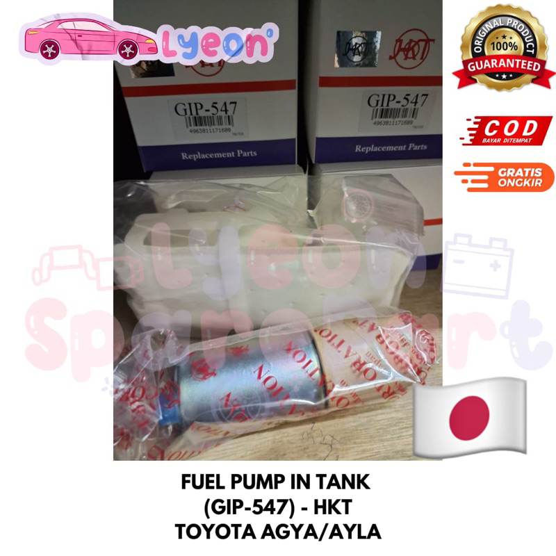 Jual FUEL PUMP IN TANK (GIP-547) | TOYOTA AGYA/AYLA | HKT | JAPAN ...