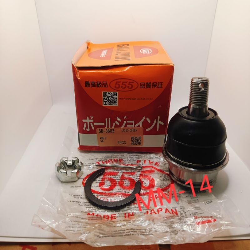 Jual BALL JOINT BAWAH INNOVA REBORN FORTUNER VRZ HILUX 555 JAPAN ...