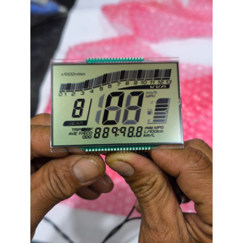 Jual LCD SPEEDOMETER YAMAHA WR 155 ORIGINAL LENSA LCD SPEEDOMETER ...