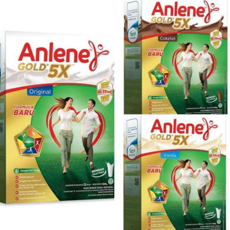 Jual ANLENE GOLD 5X 600G dan 850G | Shopee Indonesia