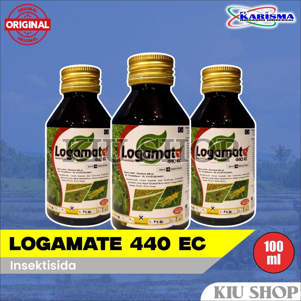 Jual Grosir / LOGAMATE 440 EC - 100ml / Insektisida Kutu Thrips, Kutu Daun Cabai / Dimetoat ...