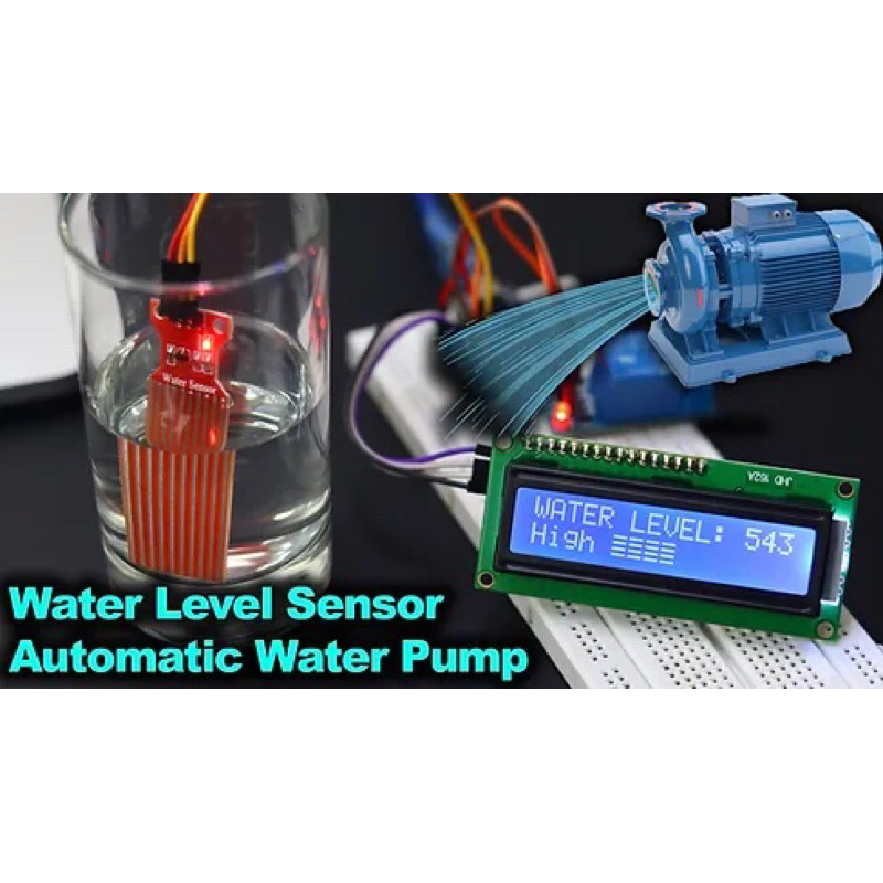 Jual [Project] Arduino Water Level Indicator Automatic Water Pump ...