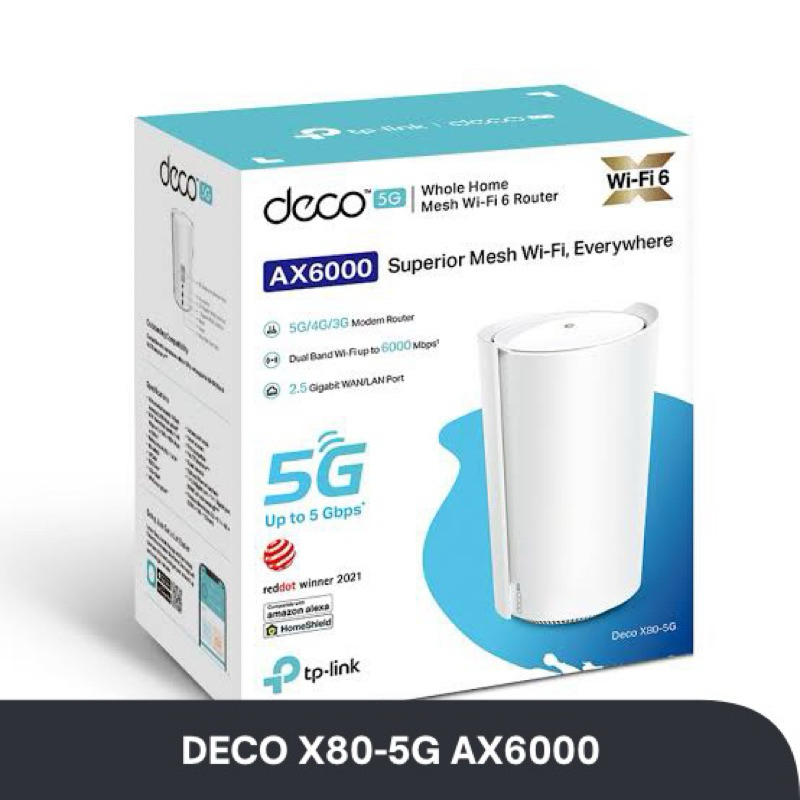 Jual Tp-Link DECO X80-5G Whole Home Wifi 6 Gateway | Shopee Indonesia