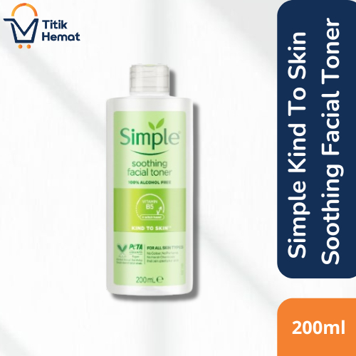 Jual Simple Kind To Skin Soothing Facial Toner 200ml | Shopee Indonesia