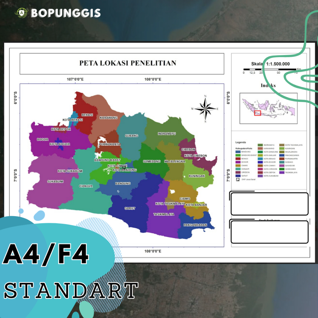Jual Pembuatan Peta Standar | Shopee Indonesia