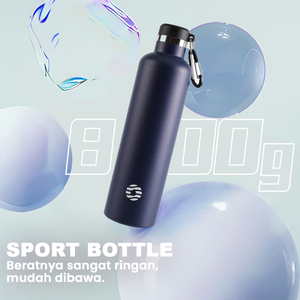 Jual FJbottle - SR2101 Botol Minum Tumbler Olahraga Stainless Steel ...