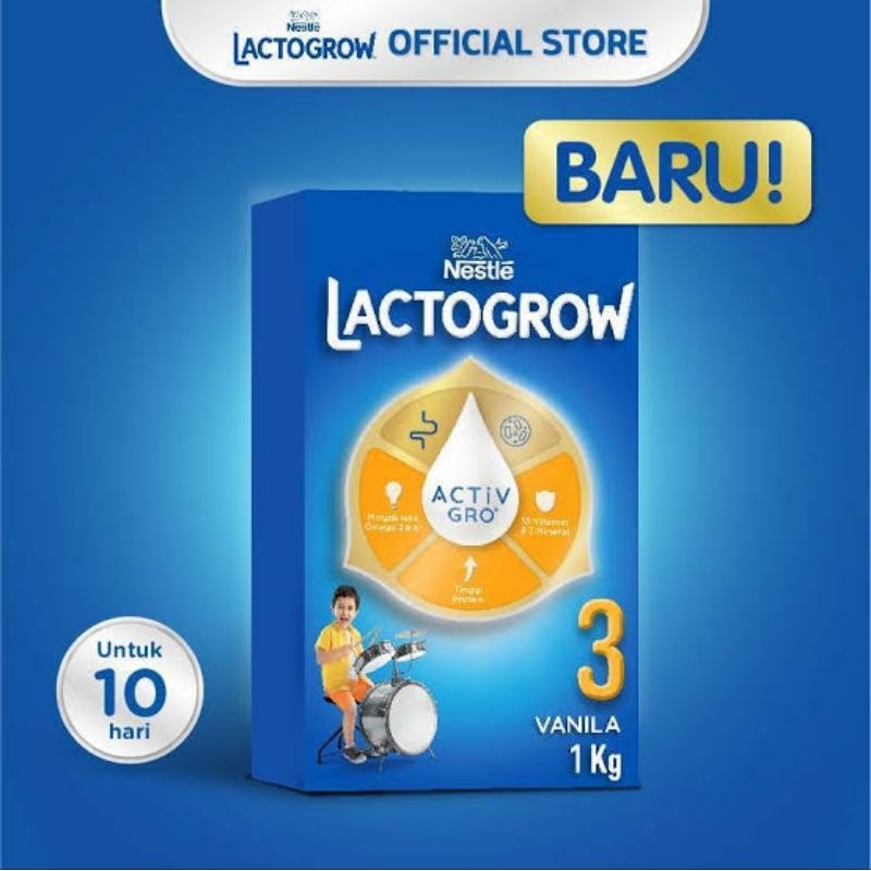 Jual Lactogrow Lactogen 3 (1000 gram) / Lactogrow 1 KG | Shopee Indonesia