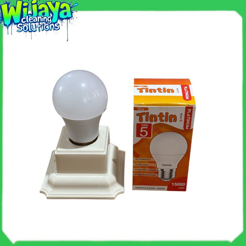 Jual Tintin Lampu led bulb A Platinum 5 watt | Shopee Indonesia