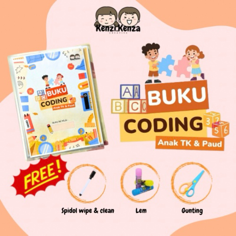 Jual BUKU CODING UNTUK ANAK TK DAN PAUD by Kenzi.kenza | Shopee Indonesia