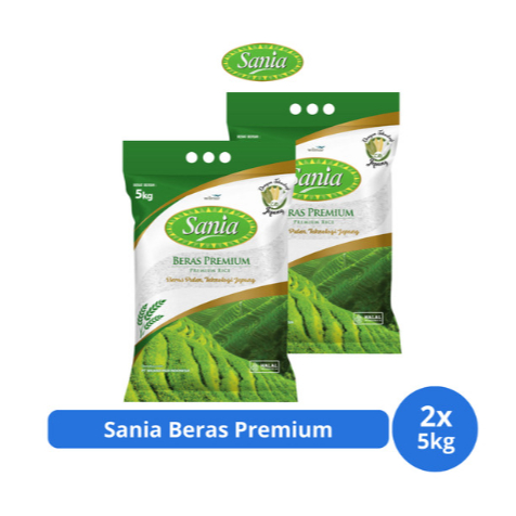 Jual Sania Beras Premium Kemasan 5kg | Shopee Indonesia