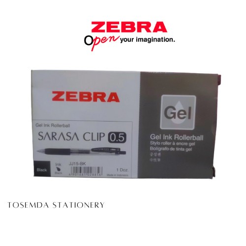 Jual Pulpen Zebra Serasa Black 0,5 mm / Hitam/ PCS / SATUAN | Shopee ...