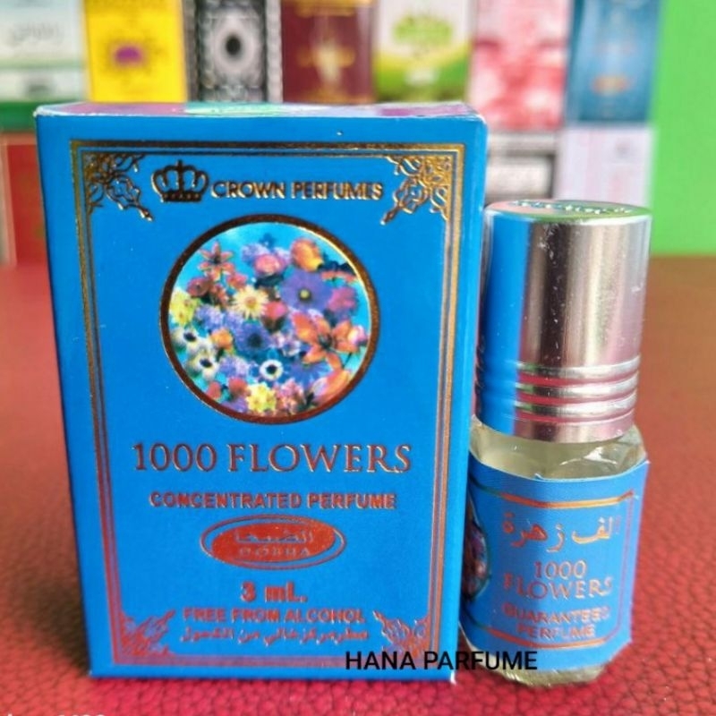 Jual 1000 Bunga Parfum Dobha 3ml Roll On / Minyak Wangi Non Alkohol ...