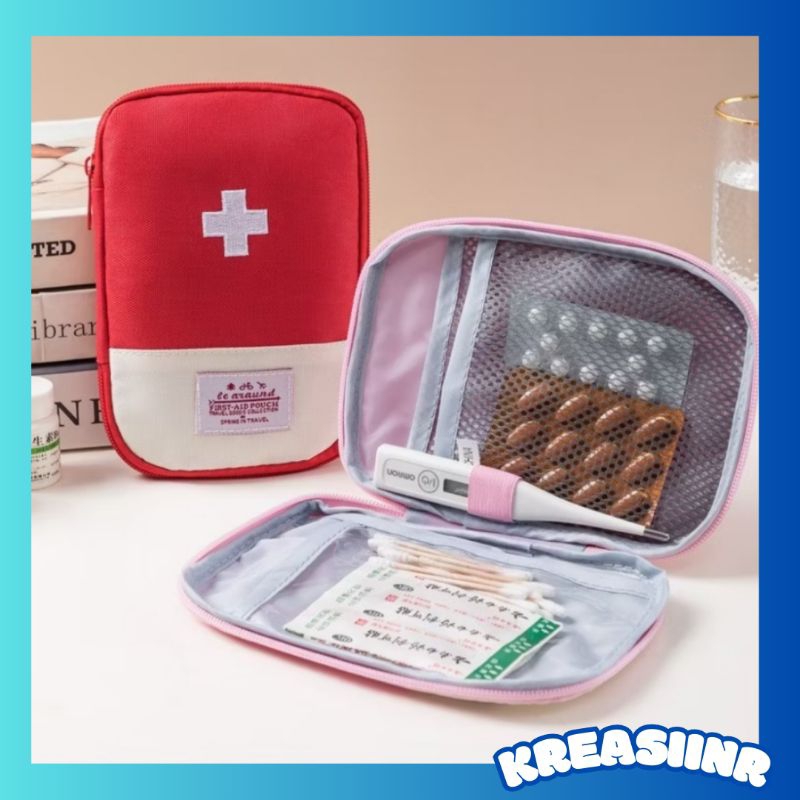 Jual Tas Dompet P3K Mini / Tempat Obat Pertolongan Pertama / Alat P3K ...