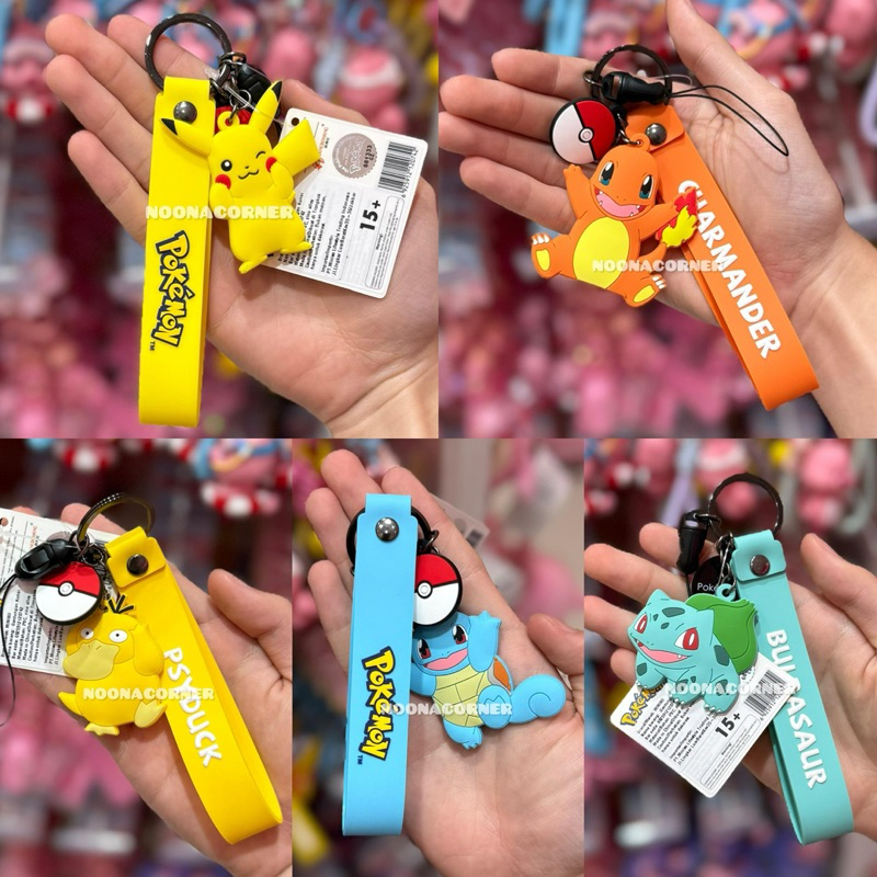 Jual Miniso x Pokemon ‼️ Keychain / Phone Charm Strap Pokemon ...