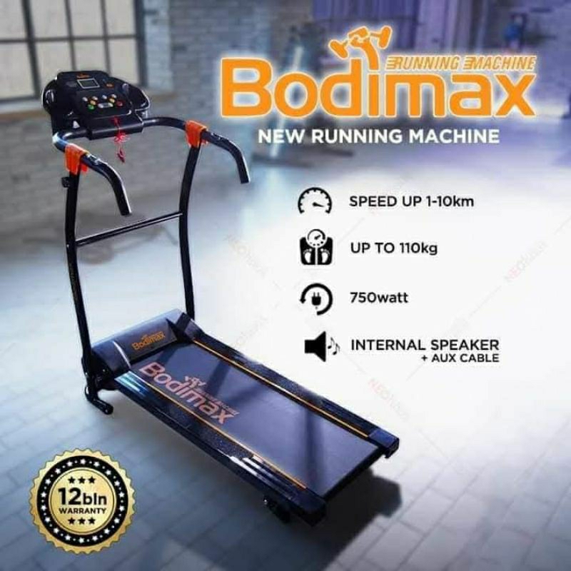 Jual Bodimax Running Machine treadmil | Shopee Indonesia
