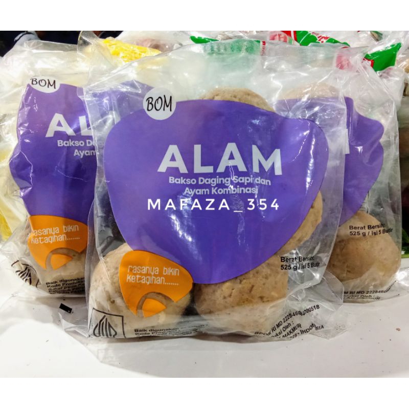 Jual Baso Jumbo Urat Sapi Alam Super isi 5 butir | Shopee Indonesia