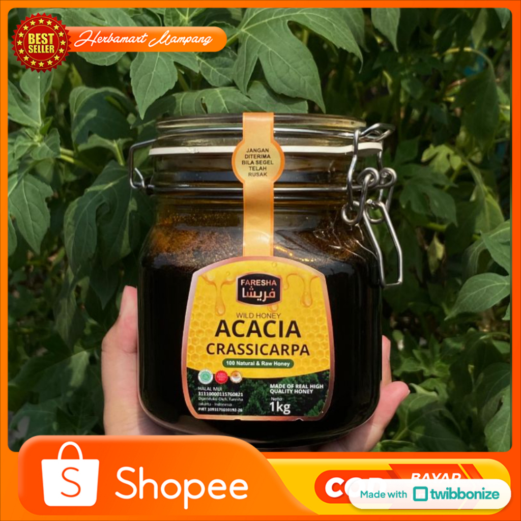 Jual Madu Hutan Akasia ACACIA CRASSICARPA FARESHA Raw Honey 1kg 1 kg ...