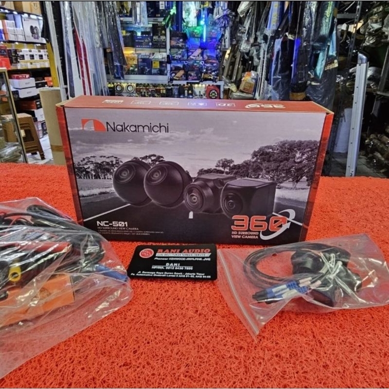 Jual Kamera Nakamichi NC-501 Kamera Nakamichi 360 NC-501 HD SURROND ...