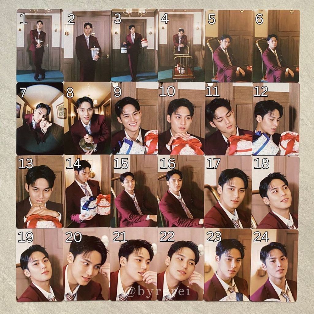 Jual Mingyu Seventeen Official Photocard PC Spill the feels stf carat ver carver booklet ...