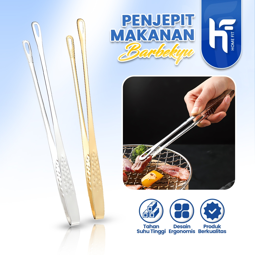 Jual Capitan Makanan Barbeque Grill Food Clip Penjepit Ice Roti Dan ...