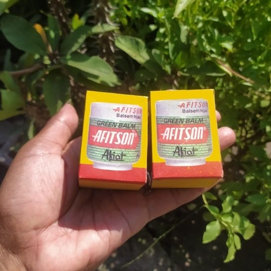 Jual BALSEM HIJAU AFITSON KEMASAN JADUL ORIGINAL TAHUN 80AN ( KOLEKSI ...
