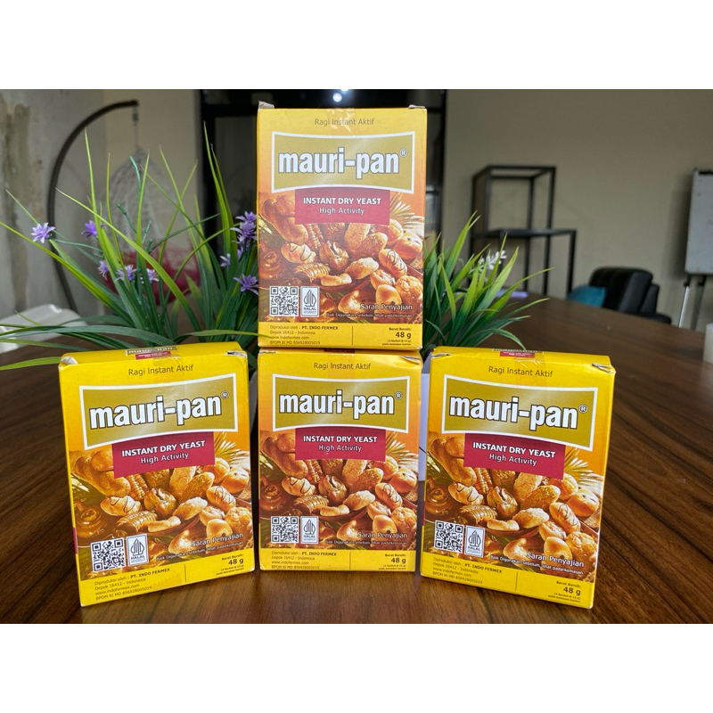 Jual Ragi Mauripan Instan 12gram/ Ragi Bahan Kue /Ragi Roti/ Instant ...