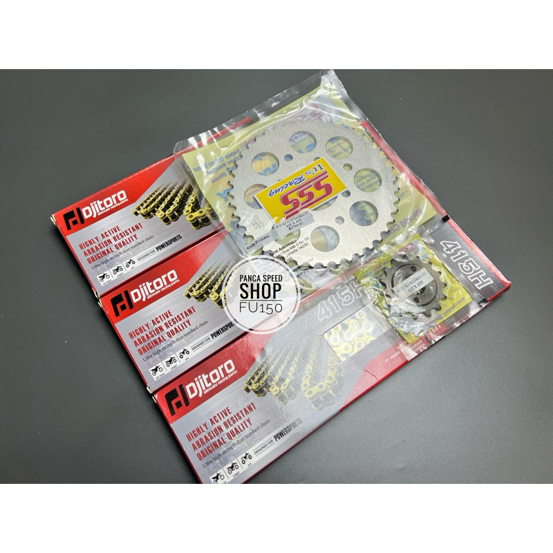 Jual GIRSET GEAR SET 415 SSS SATRIA FU 150 OLD FU 150 NEW FU150 FI ...