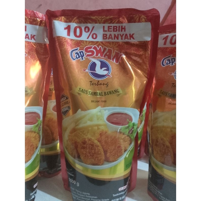 Jual Saos Sambal Swan Pouch 1KG+10% | Shopee Indonesia
