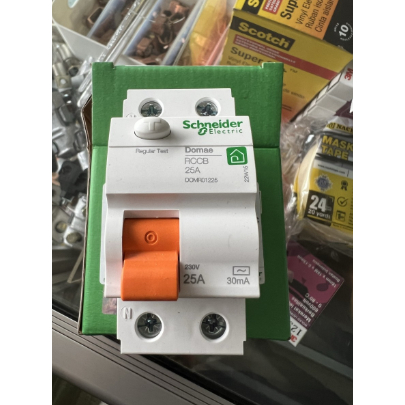 Jual Schneider RCCB / ELCB Domae 1P + N / 1P+N 25A / 25 A 30 mA / 30mA ...