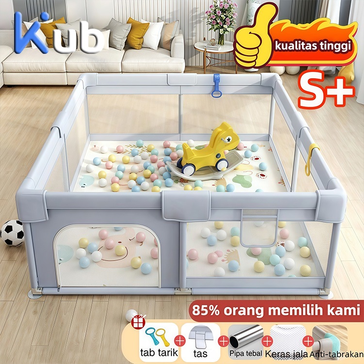 Jual Kubaby pagar mainan anak pagar bayi bermain Baby Playfence Pagar ...