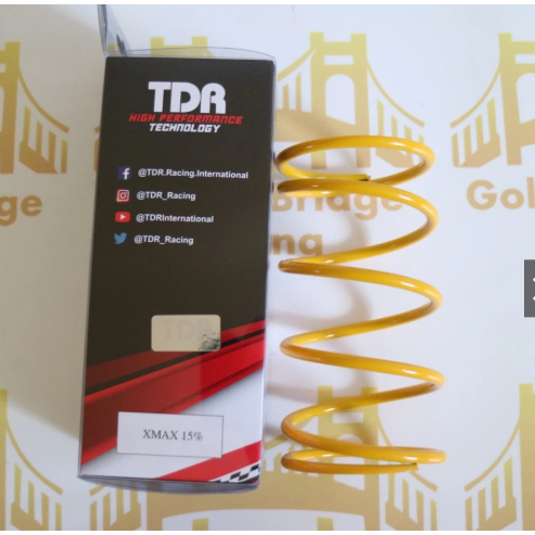 Jual PERCVT TDR XMAX 1500rpm 15% percvt yamaha xmax MERK TDR ORIGINAL ...