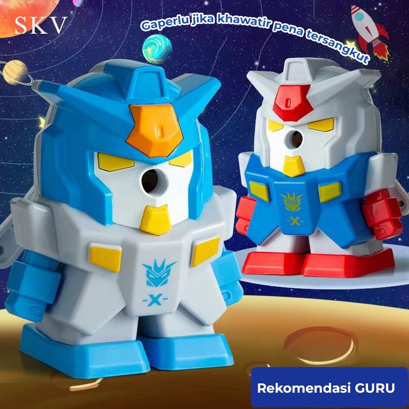 Jual BOBOMART Sharpener Rautan Serutan Putar Dingb (Robot, Sparta, Panda, DLL) | Shopee Indonesia