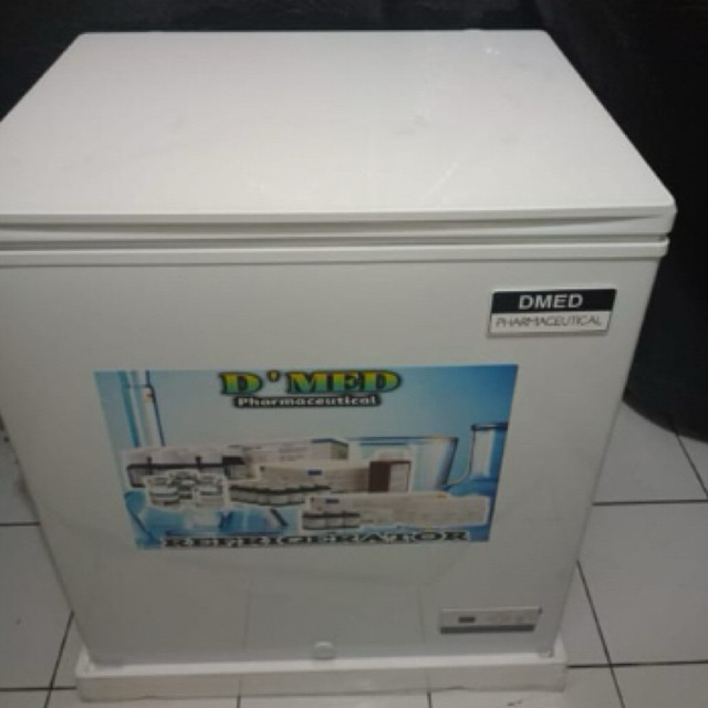 Jual REFRIGERATOR FREEZER VACCINE D'MED 155 Liter / KULKAS VAKSIN DMED ...