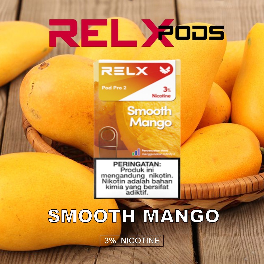 Jual RELX INFINITY ESSENTIAL POD PRO 2 SMOOTH MANGO 1 PACK ISI 1 PODS ...