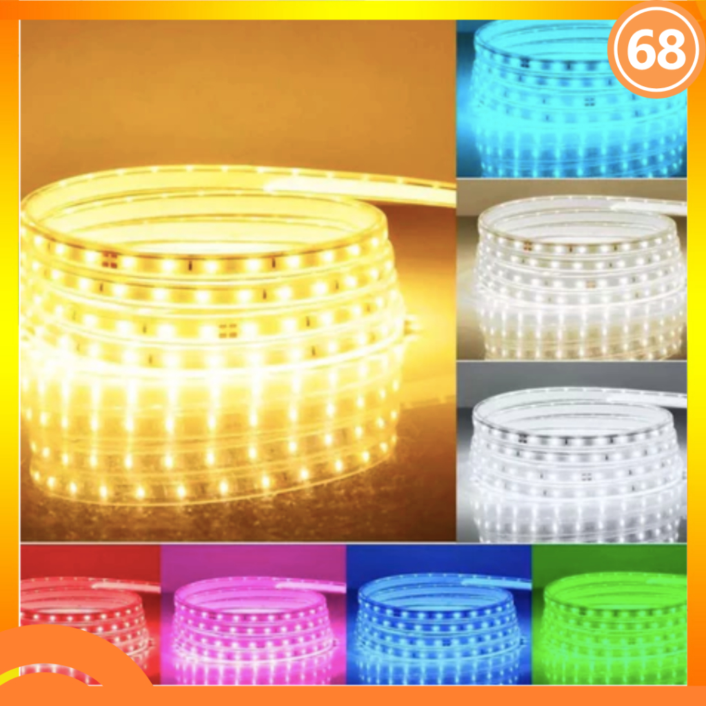 Jual [COD] PAKET LAMPU LED STRIP LENGKAP TINGGAL COLOK 220V 1M 2M 3M 4M ...