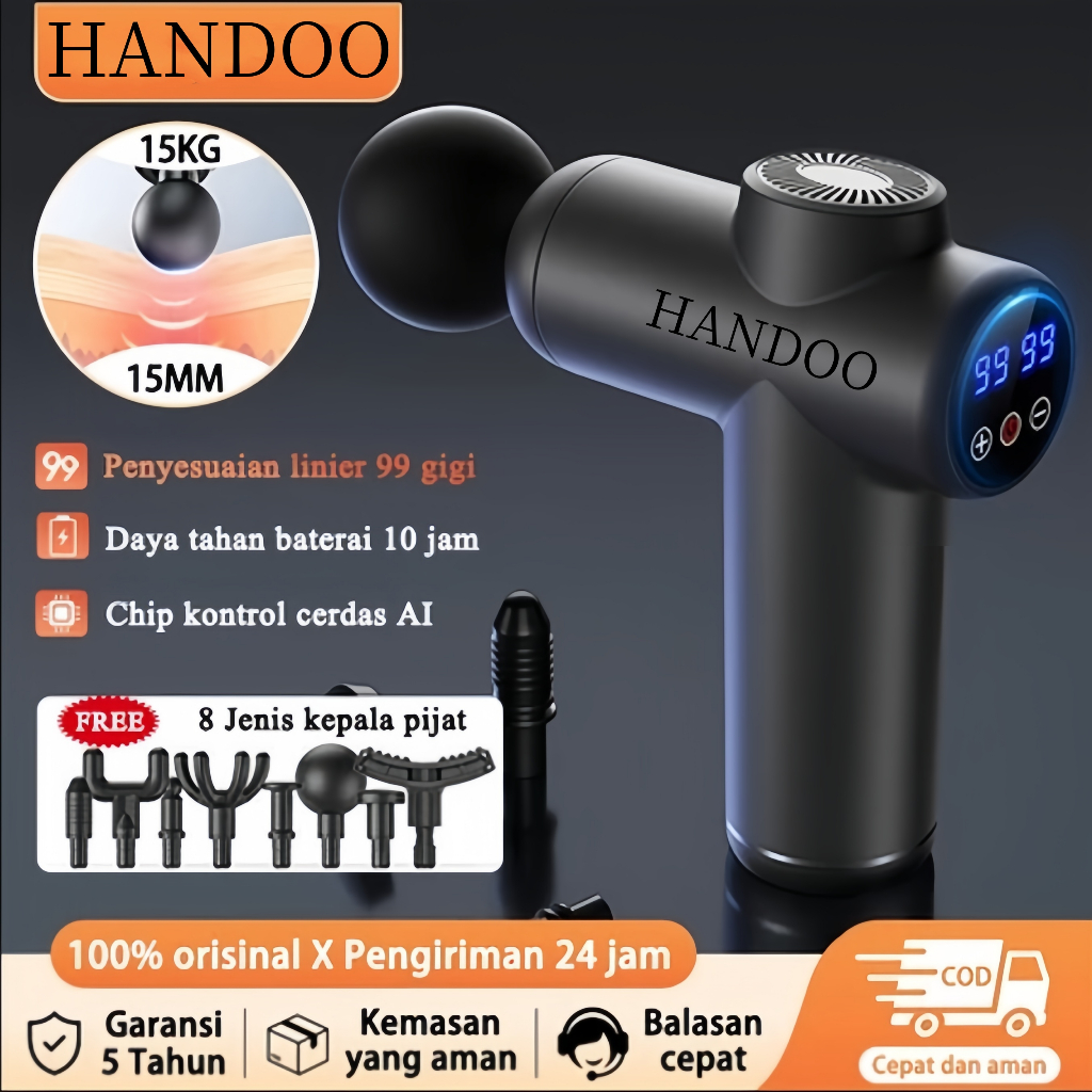 Jual 【COD】Alat Pijat Listrik 8 in 1 Pijat Pistol Pijat Pistol Pijat ...